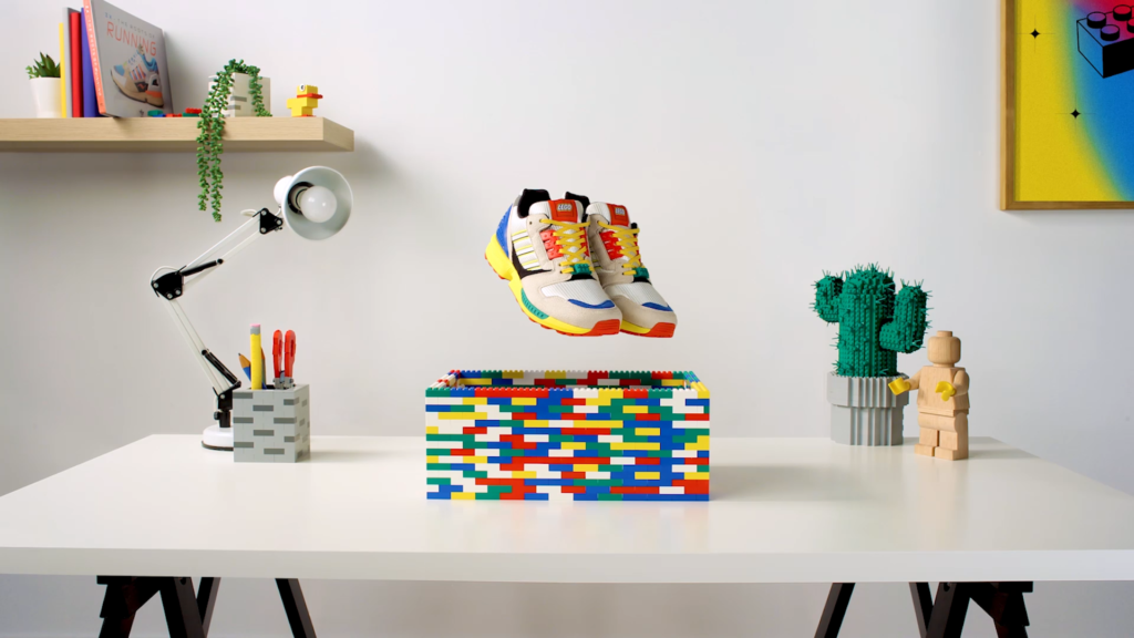 Adidas anuncia nova linha de tênis em parceria com a LEGO, veja